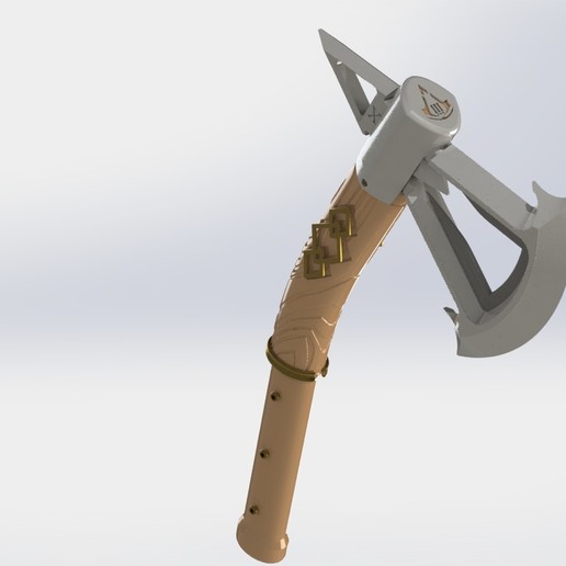 Download 3D printer designs Assassin's Creed - Tomahawk ・ Cults